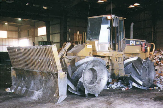 Transfer Station Wheels | Caron Compactor Company | Escalon, CA ...